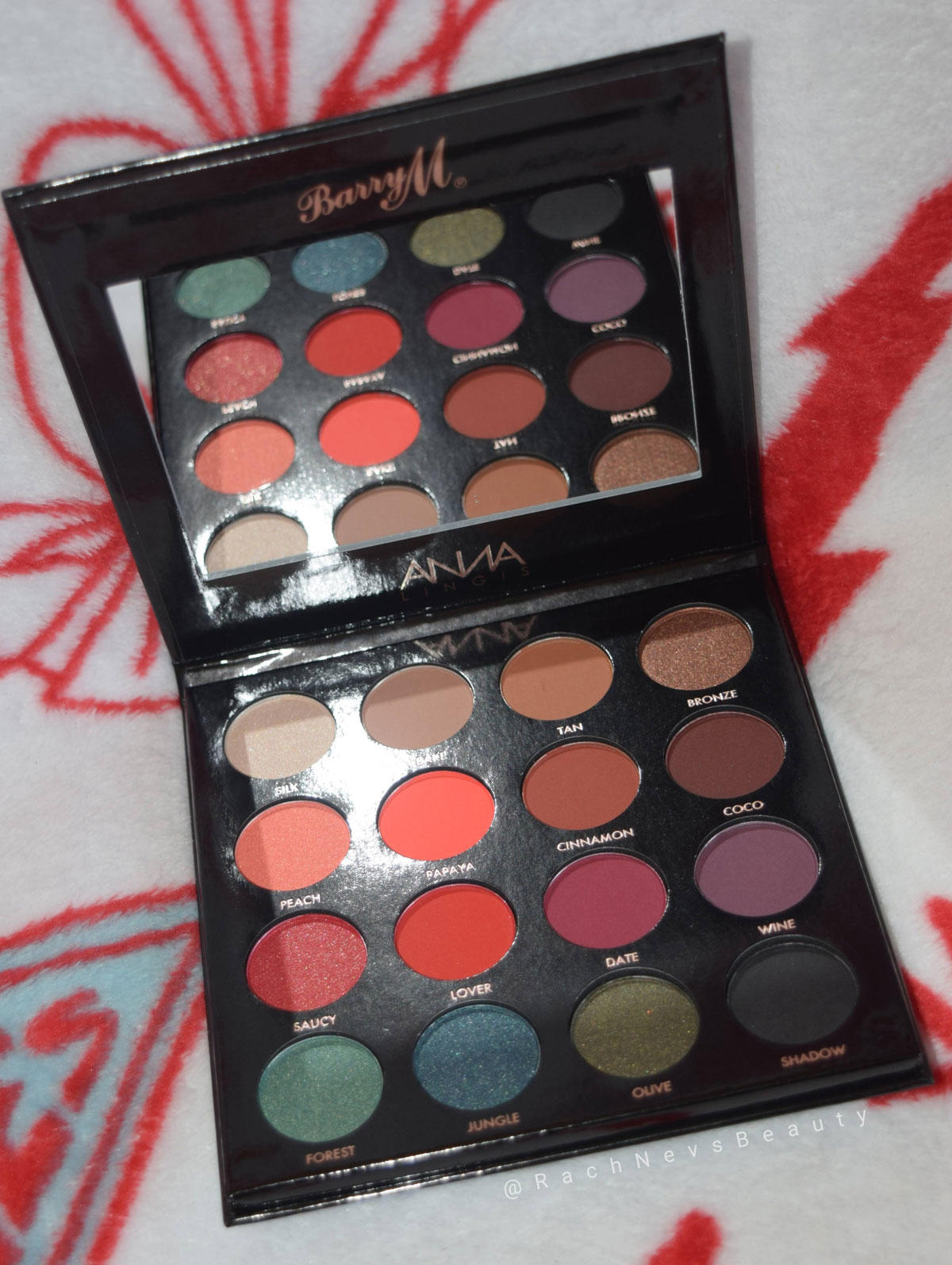 Barry M Cosmetics X Anna Lingis Eyeshadow Palette Review – RachNevs ...