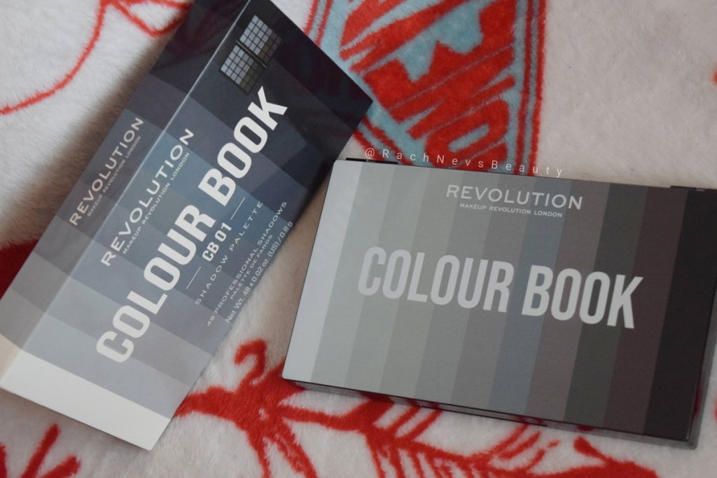 Makeup Revolution Colour Book Shadow Palette CB01 Review – RachNevs ...
