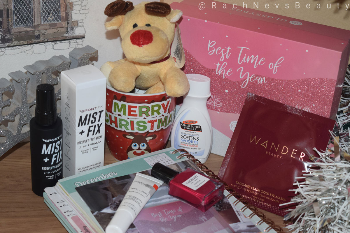 Glossybox UK December Subscription Box Review – RachNevs Beauty and ...