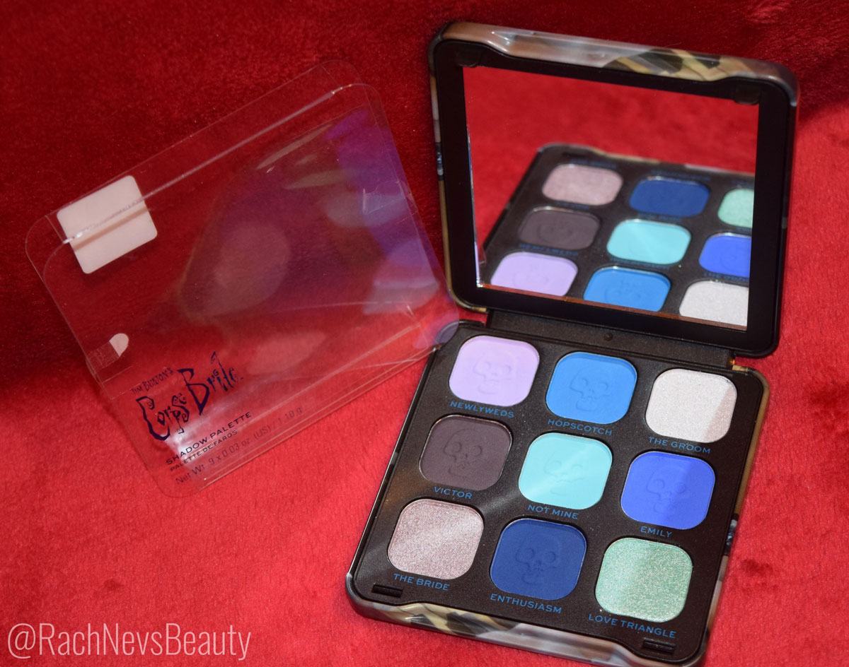 Makeup Revolution x Corpse Bride The Newly Weds Palette Review ...