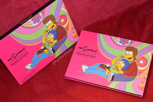 The Simpsons x Makeup Revolution Summer of Love Homer and Marge Palette ...