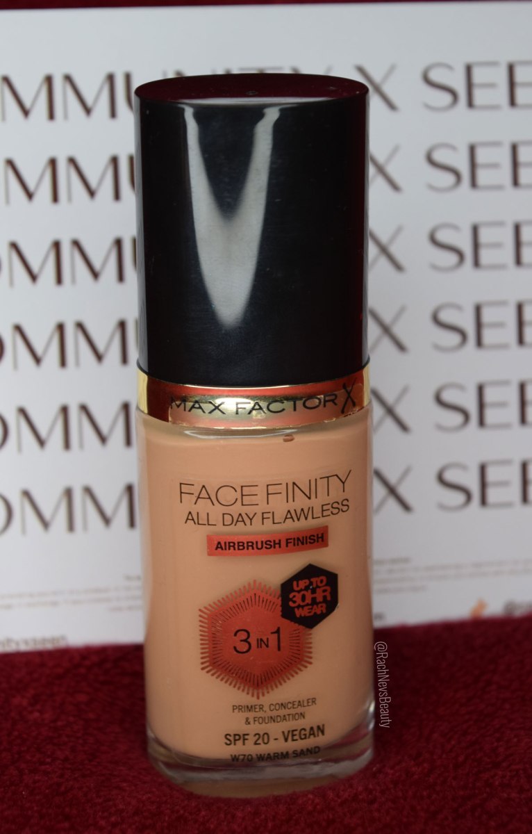 Max Factor Facefinity All Day Flawless 3 in 1 Foundation Review PR ...