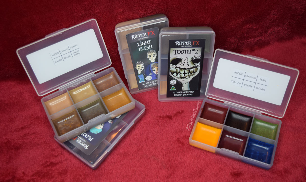 Ripper FX Pocket Alcohol Paint Palettes Review-5 sets – RachNevs Beauty ...