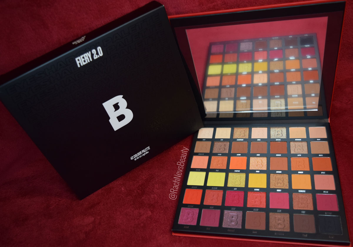 Beauty Bay Fiery 2.0 42 Pan Colour Palette Review – RachNevs Beauty and ...