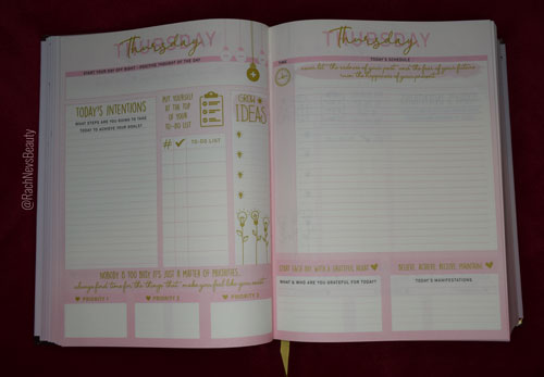 P.Louise Imma Goal Getter Inspirational Diary Review – RachNevs Beauty ...