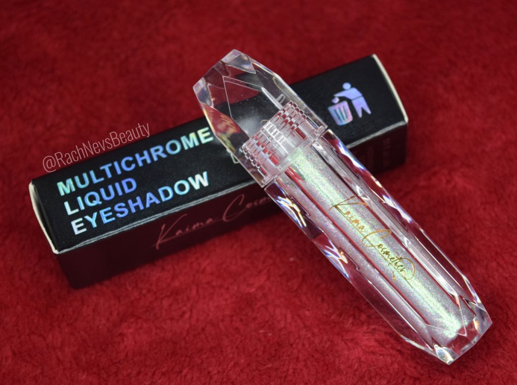 Kaima Cosmetics Green Holographic Liquid Glitter Eyeshadow Review ...
