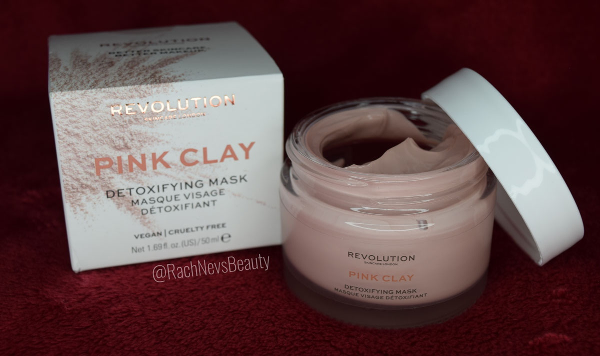 Revolution Skincare Pink Clay Detoxifying Face Mask Review – RachNevs ...
