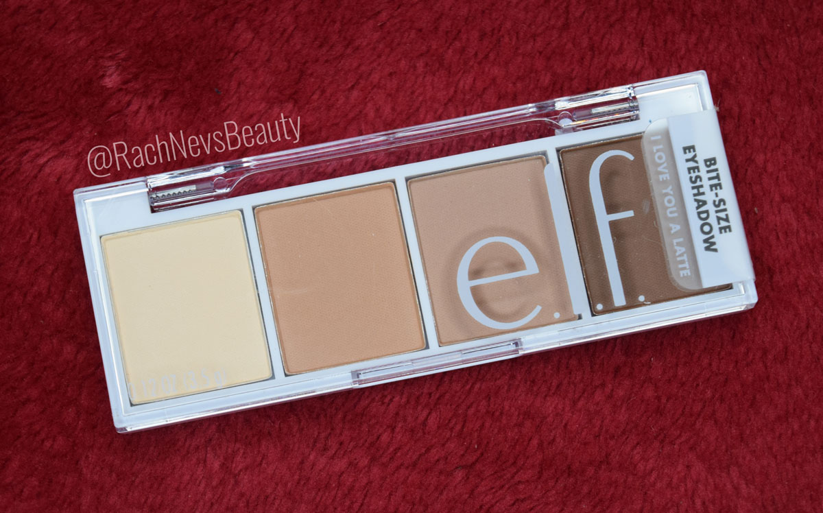 e.l.f. Cosmetics I Love You a Latte Bite Size Eyeshadow Palette Review ...